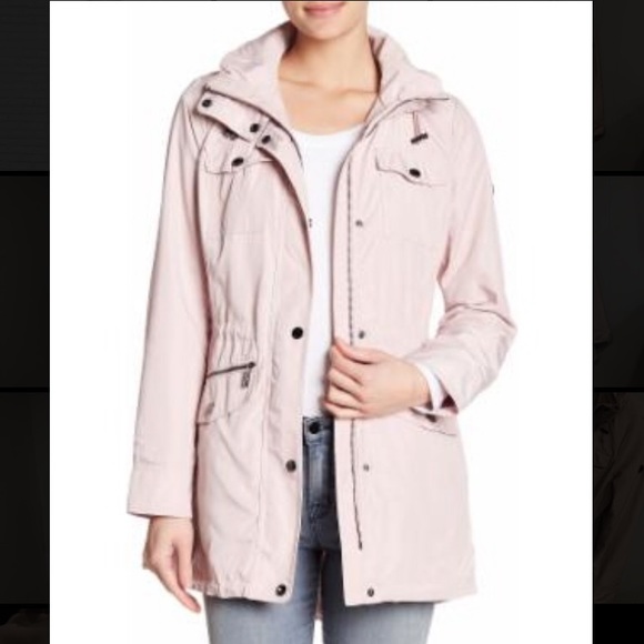 Michael Kors | Jackets & Coats | Michael Kors Light Pink Rain Coat Nwot ...